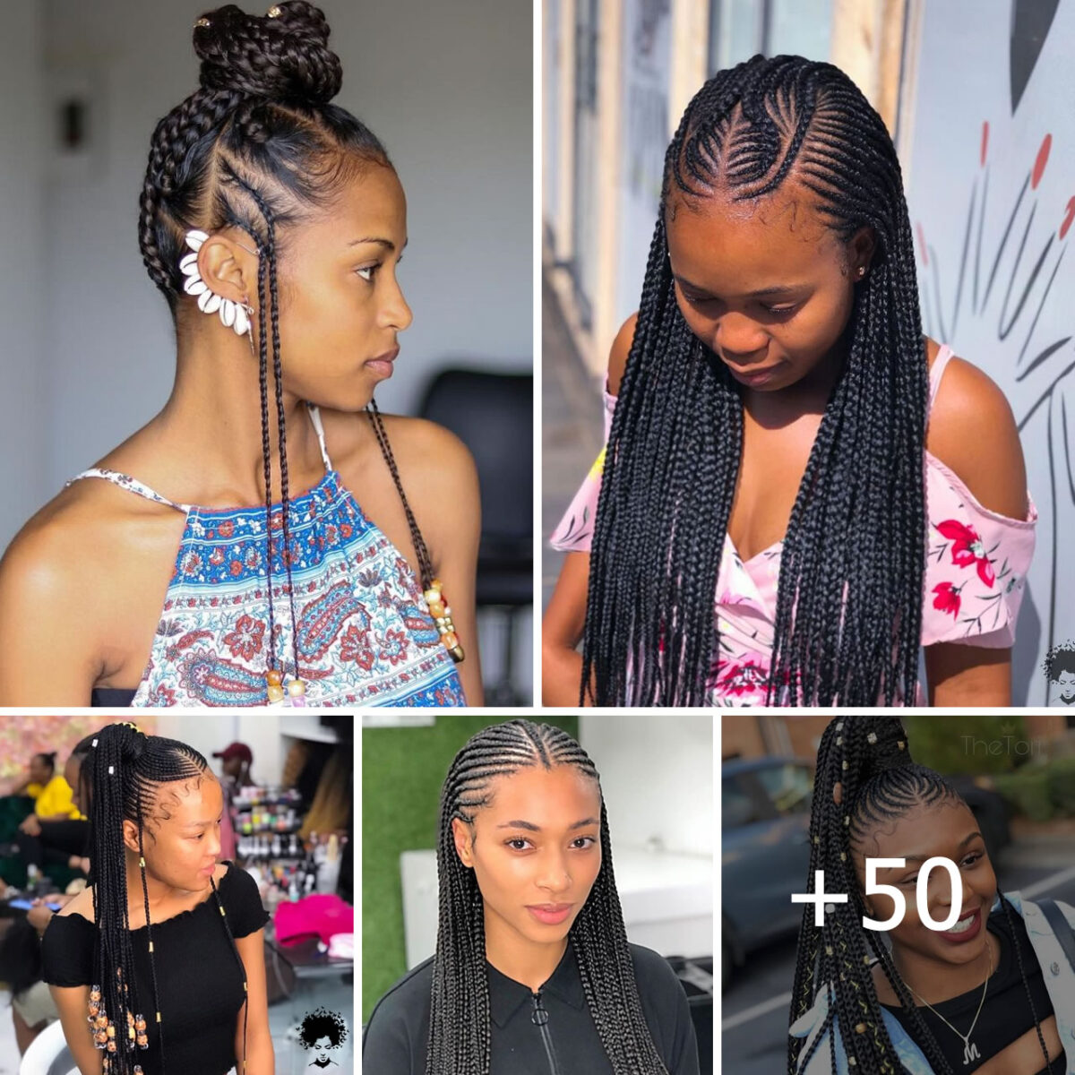 Top 50 Most Admired African Hair Braid Models of 2023 – We care about ...
