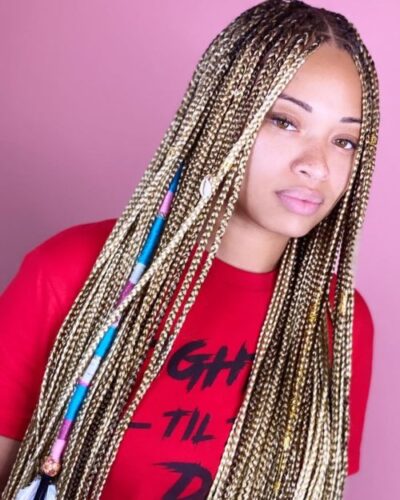 Over 70 Fashionable Long Box Braids Hairstyles: Boost Your Confidence ...