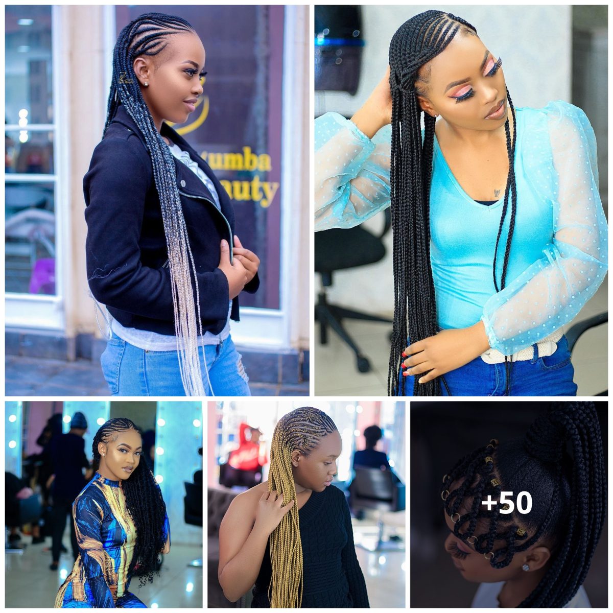 50 Beautiful Straight Back Cornrows Ideas for 2024 – We care about your ...